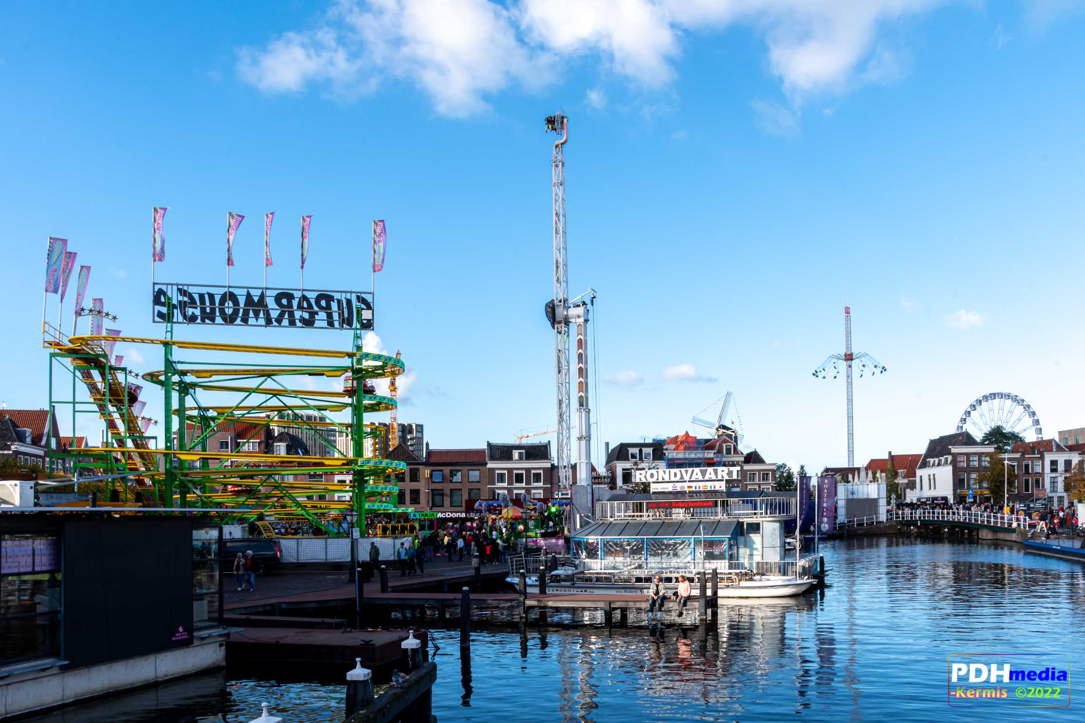 Foto: Kermis Leiden 2022 - Compilatie overdag - PDHmedia