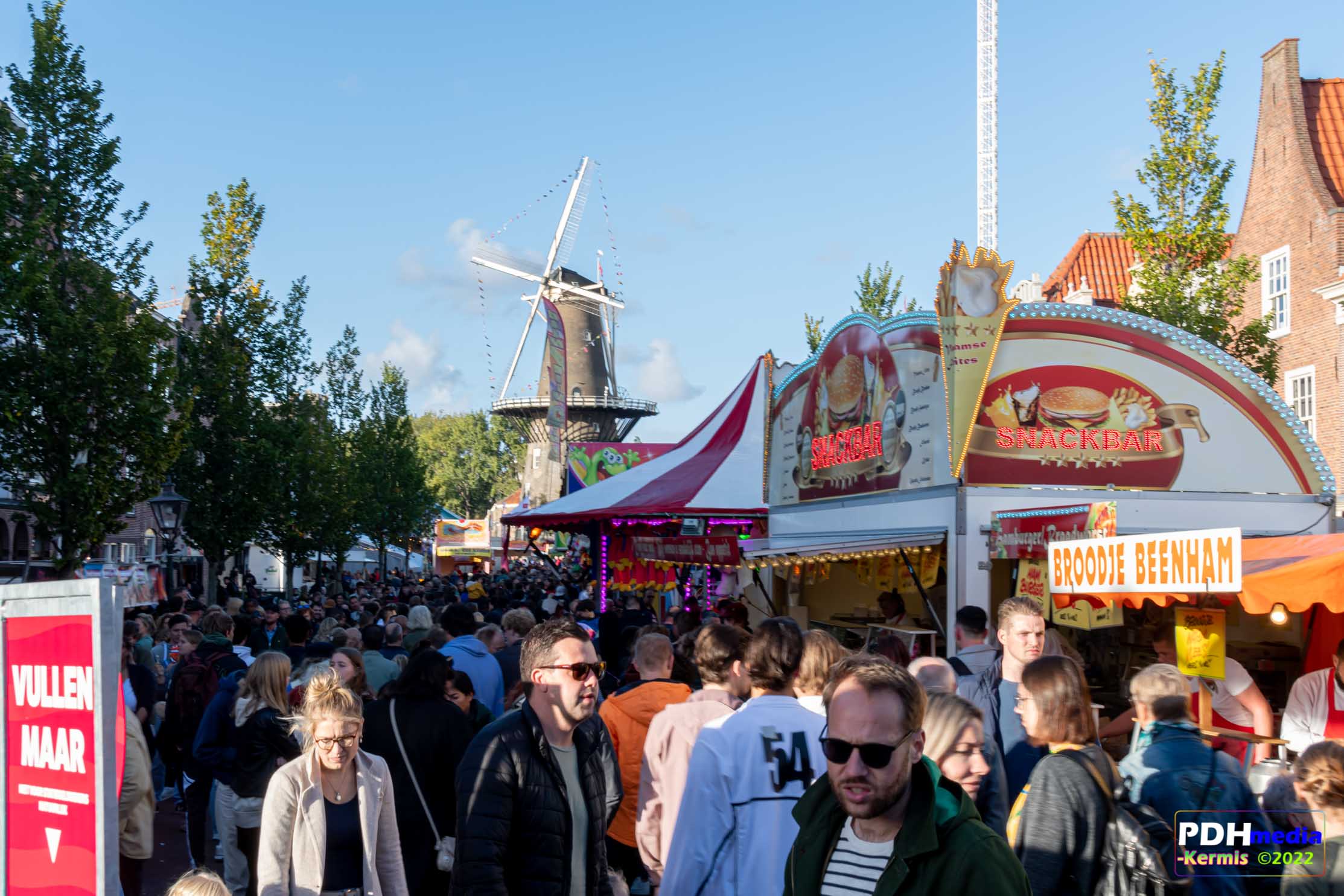Foto: Kermis Leiden 2022 - Compilatie overdag - PDHmedia