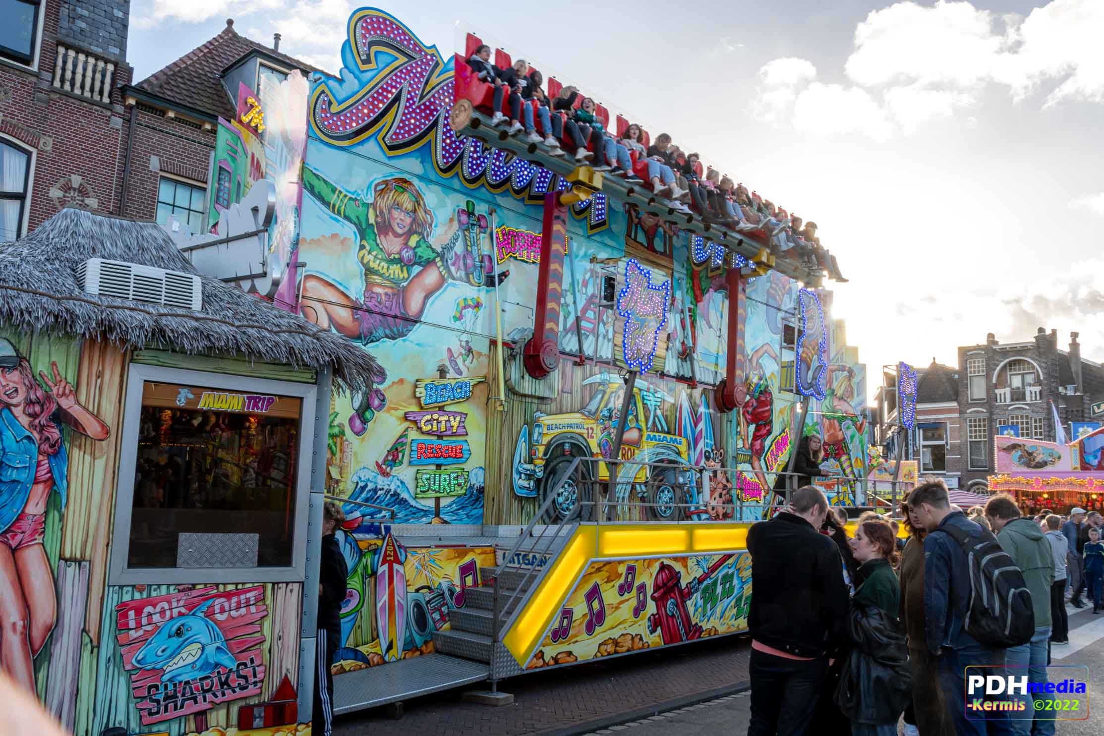 Foto: Kermis Leiden 2022 - Compilatie overdag - PDHmedia