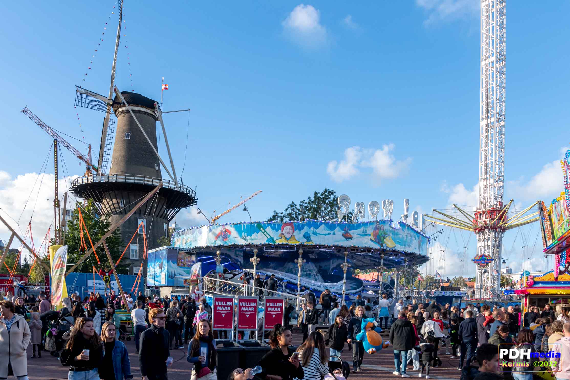 Foto: Kermis Leiden 2022 - Compilatie overdag - PDHmedia