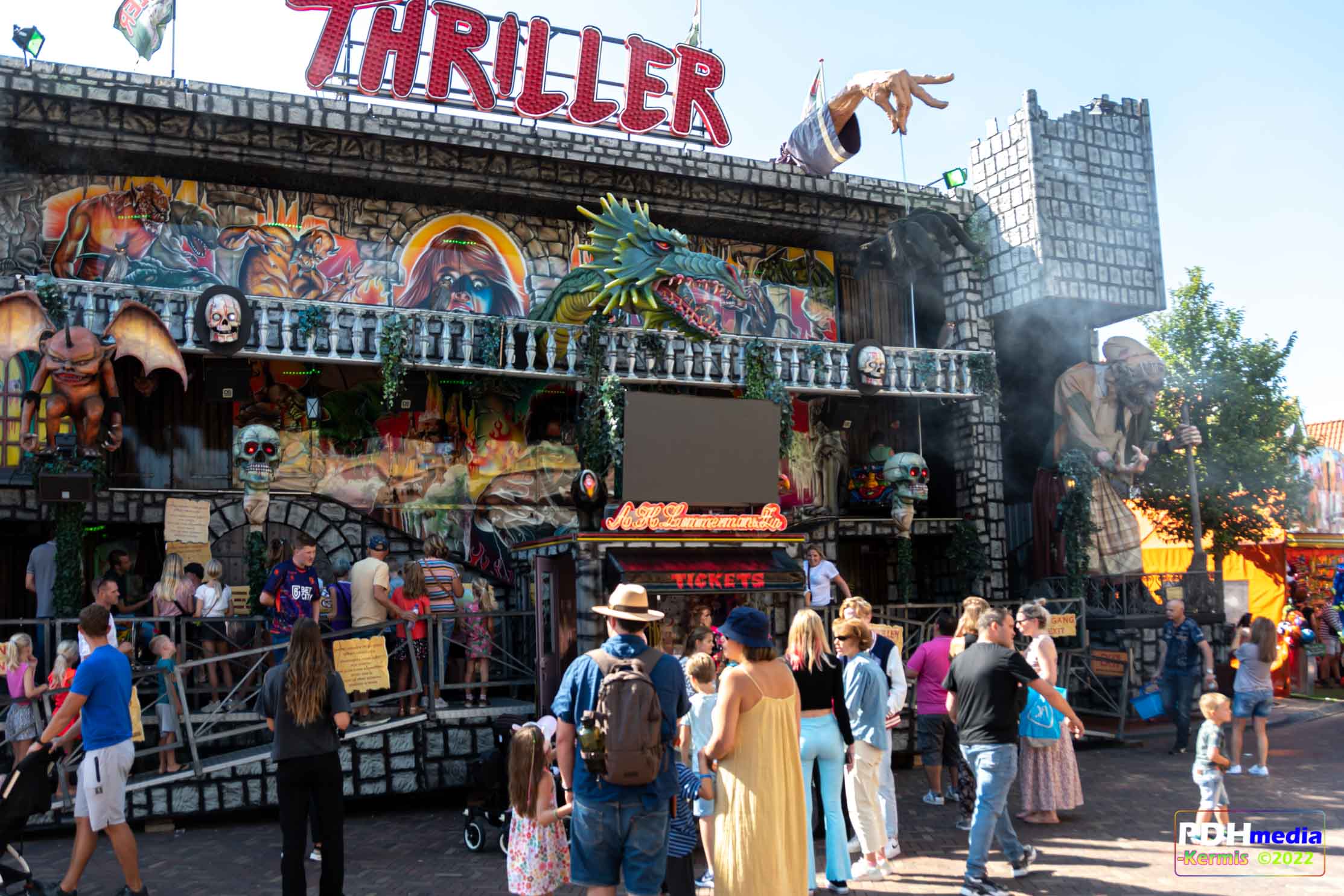 Foto: Kermis Volendam 2022 - Compilatie overdag - PDHmedia